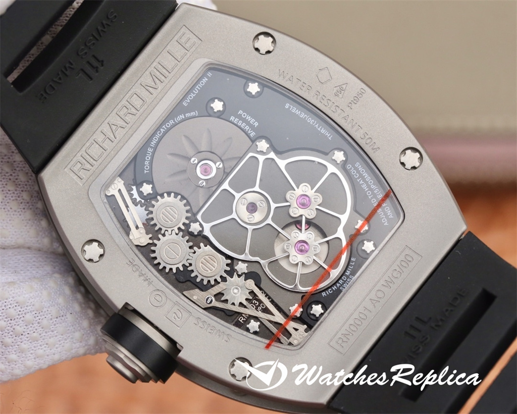 Richard Mille Rm001 Real Tourbillon Upgrade Watch – Replique Montre Pas ...