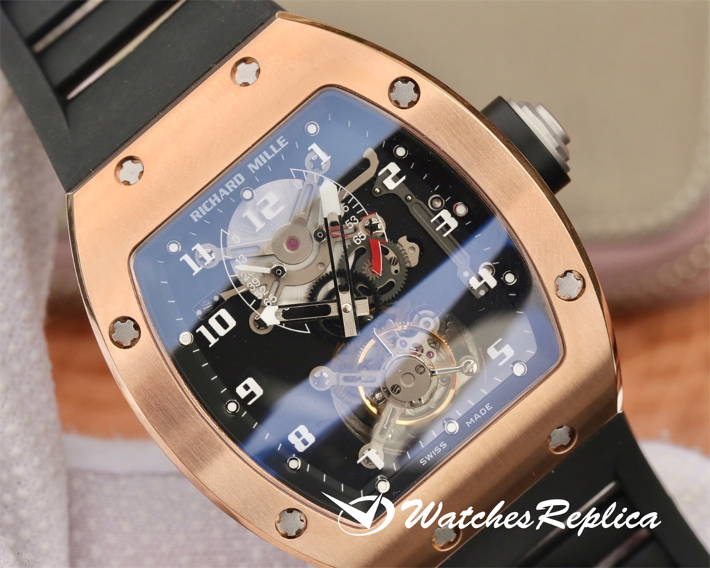 Richard Mille RM001 Real Tourbillon Mosed Réplique Montre – Replique ...