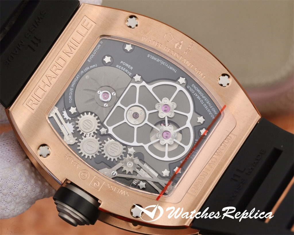 Richard Mille RM001 Real Tourbillon Mosed Réplique Montre – Replique ...