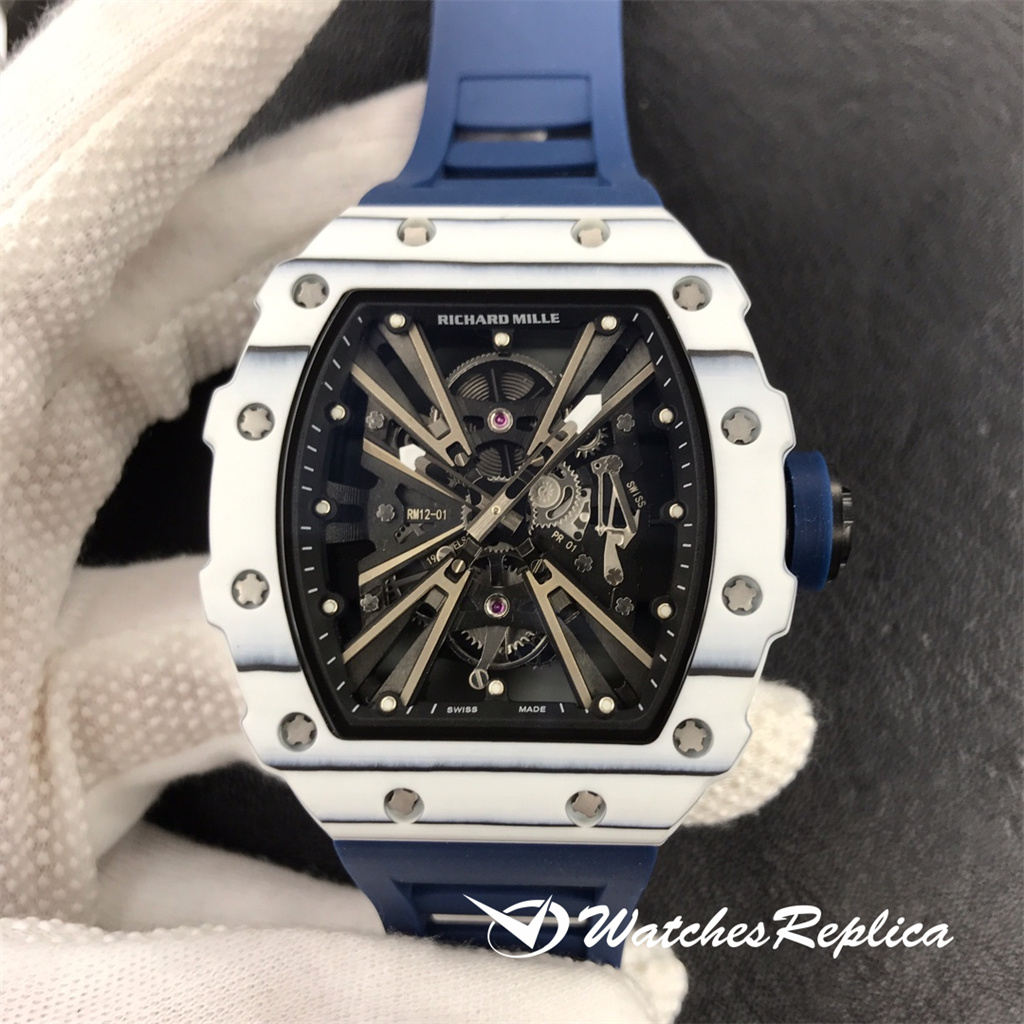 Parfait Richard Mille Rm12-01 Carbon Fiber Version Watch – Replique ...
