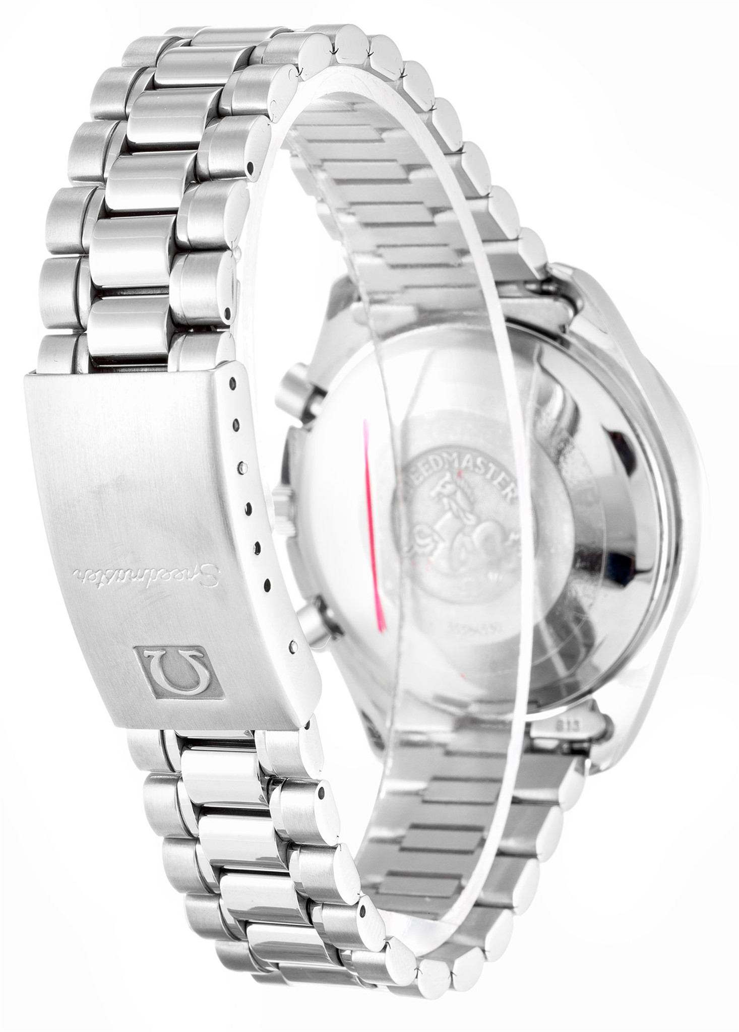 Omega Speedmaster Date Cadran noir Stick Markers 3811.80.03 38MM ...